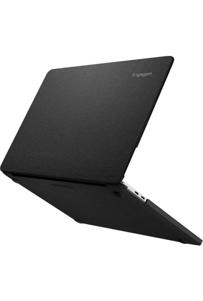 Spigen Macbook Pro 13'' (2020) ile Uyumlu Kılıf Thin Fit Black - 070CS25965 Spigen Macbook Pro 13'' (2020) ile Uyumlu Kılıf Thin Fit Black - 070CS25965
