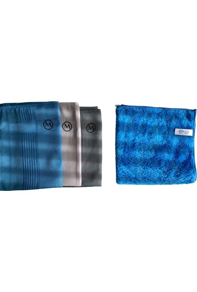 Miclo Microfiber Bez 3'lü ve Miclo Yer Bezi
