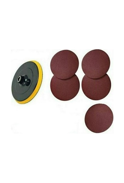 Cırt Zımpara 115 mm 5+1 (180 Kum)