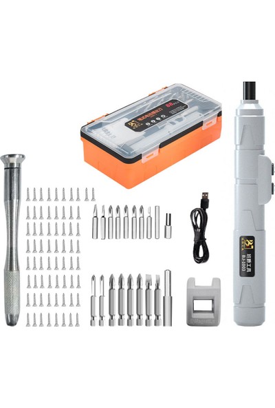 Lixada Akülü USB Şarj Edilebilir Elektrikli Tornavida Mini (Yurt Dışından) Lixada Akülü USB Şarj Edilebilir Elektrikli Tornavida Mini (Yurt Dışından)