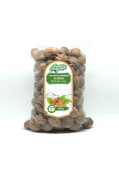 Tavas Organik Organik Kabuklu Ceviz - 1 kg Tavas Organik Organik Kabuklu Ceviz - 1 kg