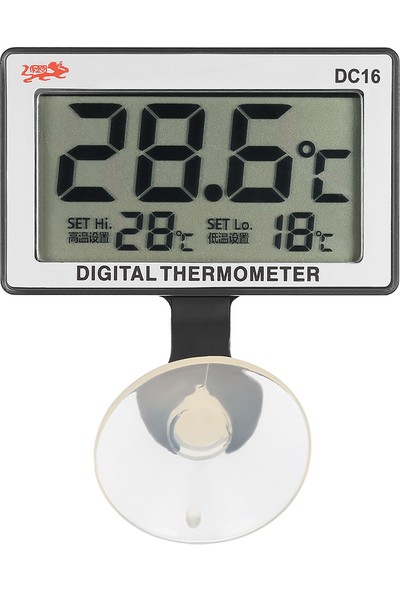 Gahome LCD Dijital Balık Tankı Akvaryum Termometresi Dalgıç (Yurt Dışından)