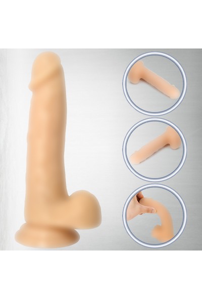 Partner Tam Realistik 16CM Dildo Penis