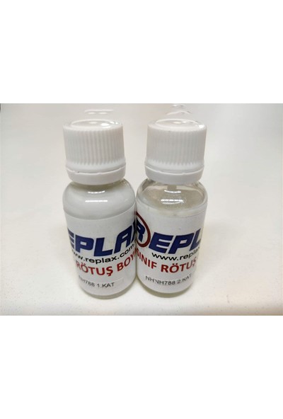 Replax Yeni Honda Civic Fk7 Hb Sedefli Beyaz Rötüş Boyası 2016-2021 Arası NH788 2 Kat (2 Şişe) Replax Yeni Honda Civic Fk7 Hb Sedefli Beyaz Rötüş Boyası 2016-2021 Arası NH788 2 Kat (2 Şişe)