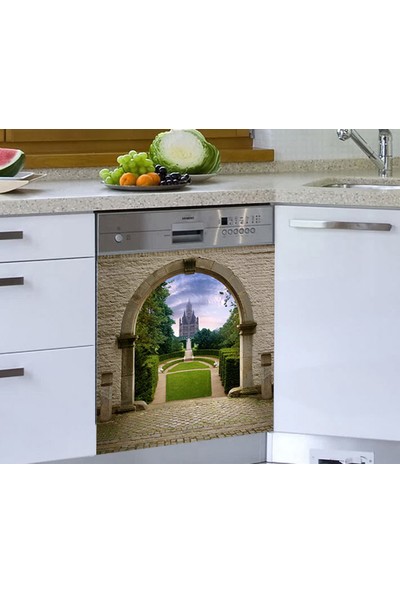 Jasmin2020 Bulaşık Makinesi Sticker Bahçe
