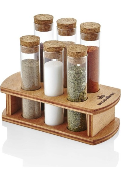 WoodBor Anya 6'lı Baharatlık