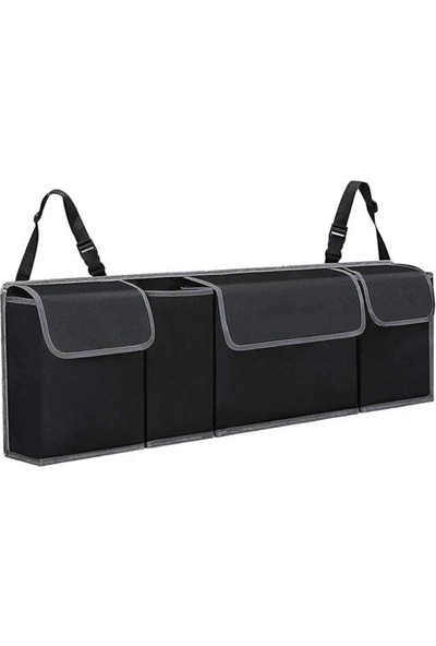 Ankaflex Araba Koltuk Arkası Organizer Araç Oto Bagaj Içi 4 Cepli Bod Düzenleyici