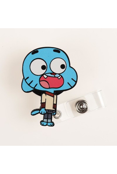 Cetinaccessories Gumball Ahşap Yoyo Yaka Kartlık