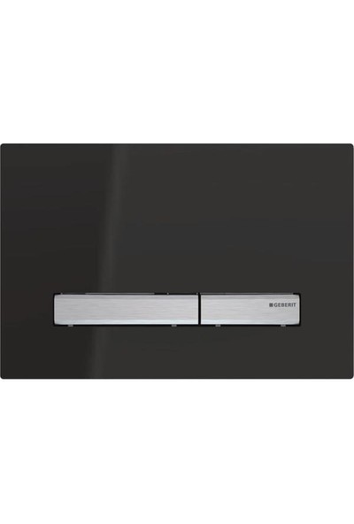 Geberit SIGMA50 Kumanda Paneli, Çift Basmalı (Krom Basma Buton), Siyah - 115.788.DW.2 Geberit SIGMA50 Kumanda Paneli, Çift Basmalı (Krom Basma Buton), Siyah - 115.788.DW.2