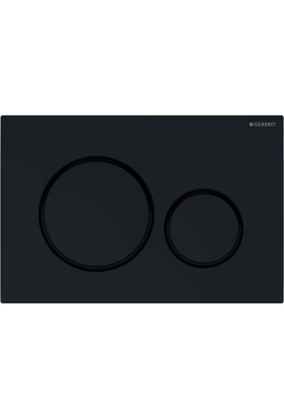 Geberit SIGMA20 Kumanda Paneli, Çift Basmalı, Siyah - Temizliği Kolay Kaplama - 115.882.DW.1 Geberit SIGMA20 Kumanda Paneli, Çift Basmalı, Siyah - Temizliği Kolay Kaplama - 115.882.DW.1