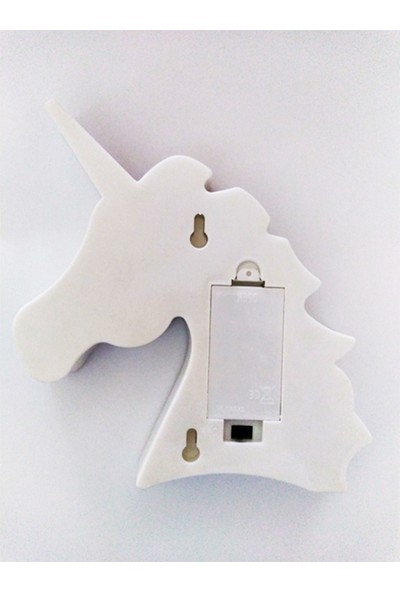 Keyfi Sepet 3D Unicorn Dekorlu Pilli LED Gece Lambası Keyfi Sepet 3D Unicorn Dekorlu Pilli LED Gece Lambası