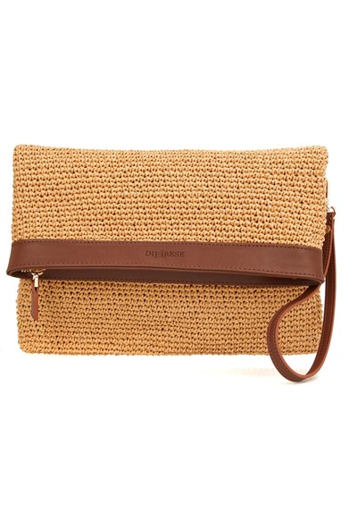 Divarese Natürel Kadın Hasır El Portföyü