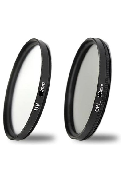 Mettzchrom 58MM Canon Nikon Yongnuo Sony Lens Uyumlu Uv Cpl Filtre Seti 2 Li Set 58MM Mettzchrom 58MM Canon Nikon Yongnuo Sony Lens Uyumlu Uv Cpl Filtre Seti 2 Li Set 58MM