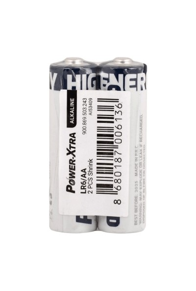Power-Xtra Aa 2′li Alkalin Pil Power-Xtra Aa 2′li Alkalin Pil