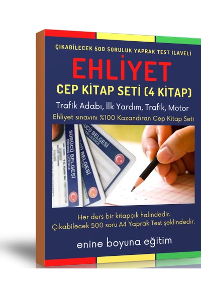 Enine Boyuna Eğitim Ehliyet Cep Kitap Seti (4 Modüler Kitap) Enine Boyuna Eğitim Ehliyet Cep Kitap Seti (4 Modüler Kitap)