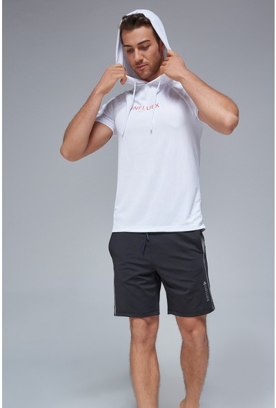 Influex Erkek Kapüşonlu T-Shirt X21-2207