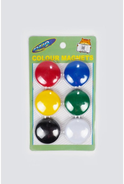 Linea Renkli Magnet 40 mm 6 Adet
