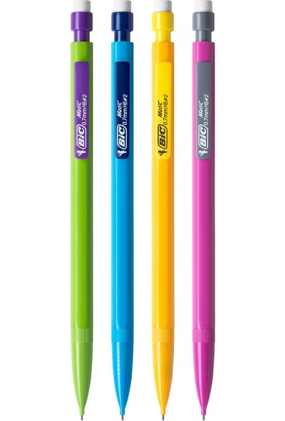 Bic Matic Fun Uçlu Kalem 0.7 mm 4‘lü Set Bic Matic Fun Uçlu Kalem 0.7 mm 4‘lü Set