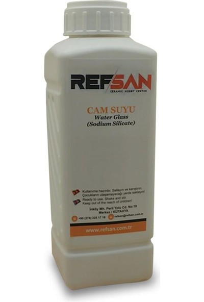 Refsan Cam Suyu Sodyum Silikat 1,5 kg Refsan Cam Suyu Sodyum Silikat 1,5 kg