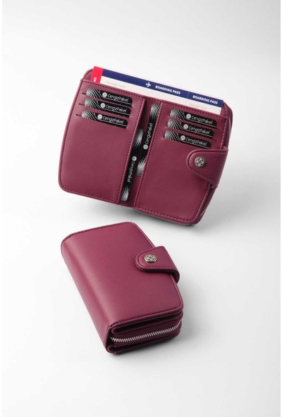 Cengiz Pakel Kadın Cüzdan-Portföy MÜRDÜM-65257T