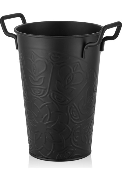 The Mia Vazo 30 cm Siyah