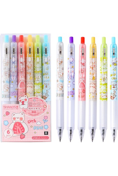 Dake Sevimli Ayıcık Desenli 0.5mm Jel Kalem (Yurt Dışından)