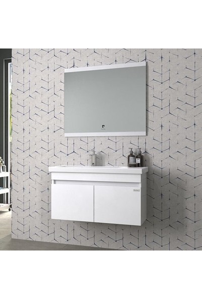 Pierre Cardin Summer 85 cm Snow White Banyo Dolabı Beyaz Renk Pierre Cardin Summer 85 cm Snow White Banyo Dolabı Beyaz Renk