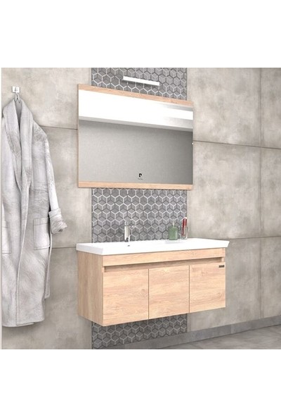 Pierre Cardin Summer 100 cm Poplar Banyo Dolabı