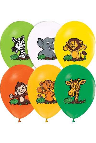 Festivall Balon Lisanslı Safari Karışık 5'li