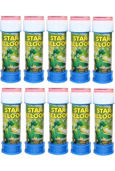 Bal10 Dünyası Star Bubbles Mini Baloncuk Köpük Oyuncak 10 Adet Bal10 Dünyası Star Bubbles Mini Baloncuk Köpük Oyuncak 10 Adet