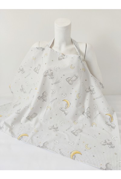 Bebek Mağazam Emzirme Önlüğü 90 x 65 cm Bebek Mağazam Emzirme Önlüğü 90 x 65 cm