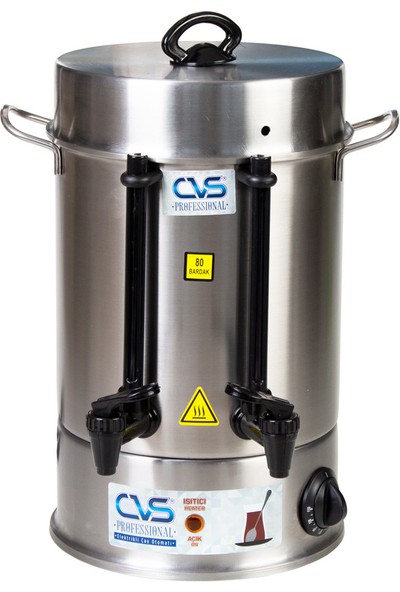 Cvs DN91107 Elektrikli Çay Makinesi 80BARDAK Profesyonel Çay Otomatı