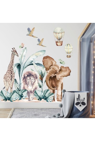 Wallhuman Orman Kralı Duvar Stickerı Wallhuman Orman Kralı Duvar Stickerı