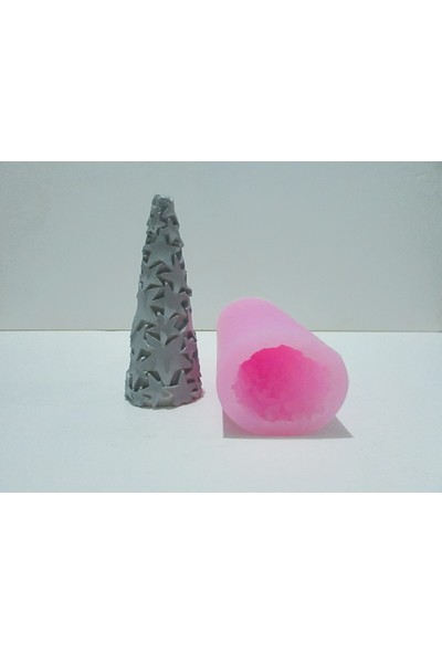 ARICA Yıldız Mum Silikon Kalıbı