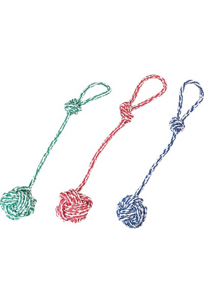 Karlıe Ipli Top Oyuncak 60 cm Diş Kaşıma