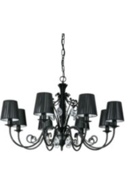 Philips Lirio Waltz Avize Siyah 8X40W Philips Lirio Waltz Avize Siyah 8X40W