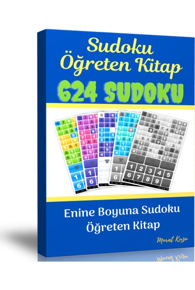 Enine Boyuna Eğitim Sudoku Öğreten Kitap (Spiralli Kitap) Enine Boyuna Eğitim Sudoku Öğreten Kitap (Spiralli Kitap)