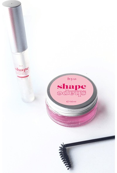 Byo Shape Kaş Şekillendirici Wax ve Kaş Bakım Serumu Byo Shape Kaş Şekillendirici Wax ve Kaş Bakım Serumu