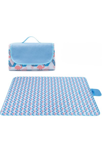 Hzl Su Geçirmez Çantalı 145X200CM Piknik/kamp Matı