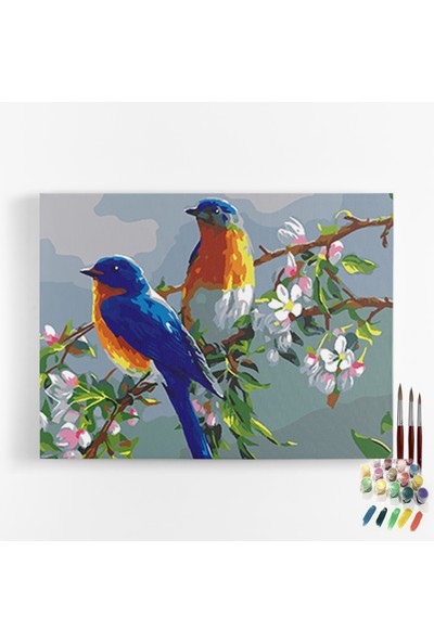 Fotoboya Sayılarla Tablo Boyama Hobi Seti 40 x 50 cm Fotoboya Sayılarla Tablo Boyama Hobi Seti 40 x 50 cm