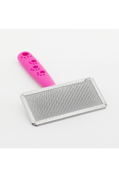 Zencefil Design Kolay Tarama / Makrome Tarak 14X6 Pembe Fırça / Kedi Tarağı Zencefil Design Kolay Tarama / Makrome Tarak 14X6 Pembe Fırça / Kedi Tarağı
