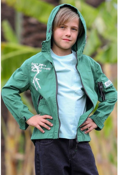 Jack Lions Erkek Çocuk Mont Fermuar Detaylı Mint Yeşili (1-4 Yaş) Jack Lions Erkek Çocuk Mont Fermuar Detaylı Mint Yeşili (1-4 Yaş)