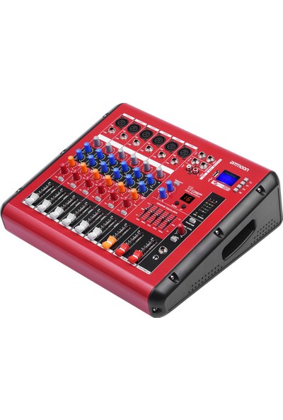 Ammoon PMR606 6 Kanallı Dijital Ses Mikseri Karıştırma Konsolu (Yurt Dışından)