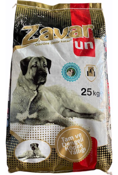 Zavar Yallık Köpek Kemik Unu 25 kg