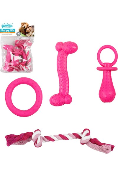 Pawise Puppy Life Oyuncak Seti Pembe
