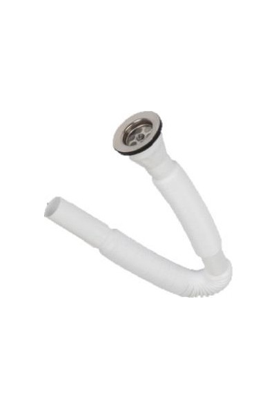 Lüxwares Uzun Körüklü Lavabo Sifonu Ø32 Çıkış Lüxwares Uzun Körüklü Lavabo Sifonu Ø32 Çıkış