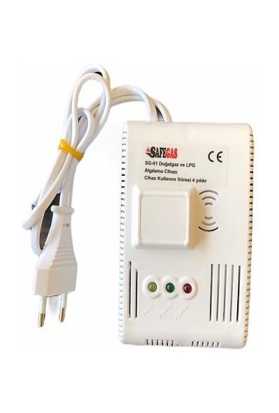Safegas Gaz Alarm Cihazı Safegas Gaz Alarm Cihazı
