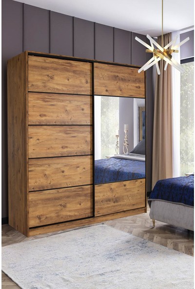 Mobilya Sarayı Modern Sürgülü Gardırop