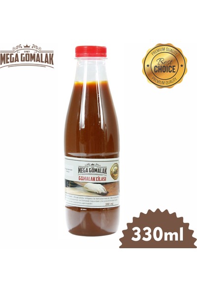 Mega Gomalak Doğal Ceviz Ahşap Cilası Gomalak 330 ml Mega Gomalak Doğal Ceviz Ahşap Cilası Gomalak 330 ml