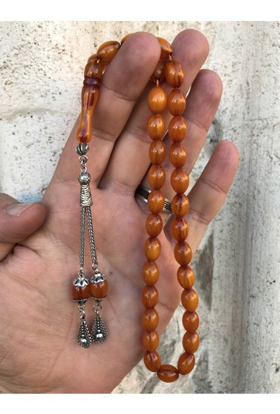 Sultan Telkari Beyzi Kesim Iran Bağası Toz Kehribar Tesbih